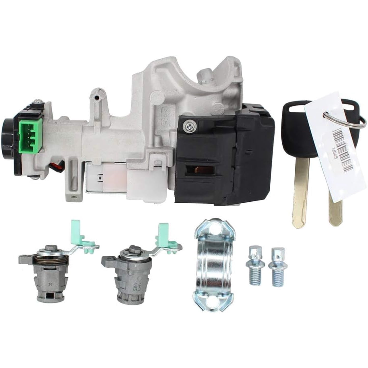 Complete Set Ignition Switch Cylinder Door Lock with 2 Keys for 02-06 ...