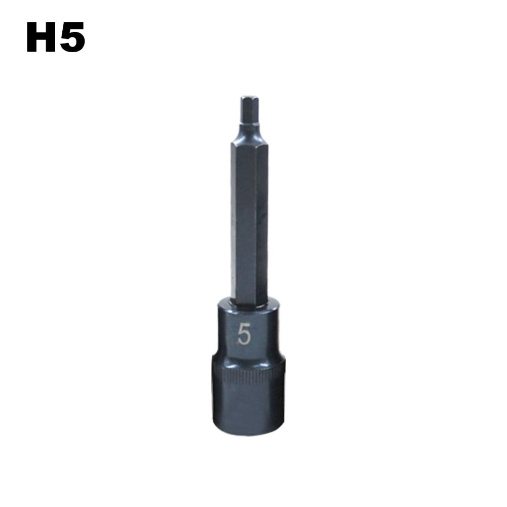 Complete Set Of 9 Optional Sizes Hex Socket Wrench Screwdriver 1/2 ...