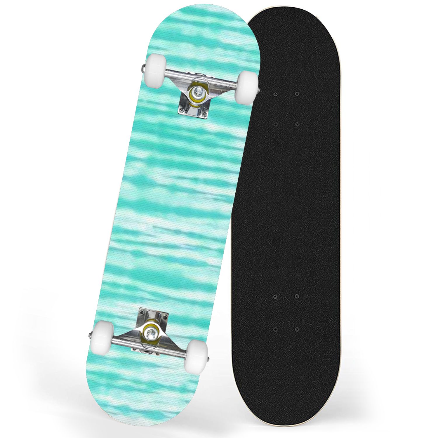 Complete Skateboards for Beginners,7 Layer Canadian Maple Double Kick ...