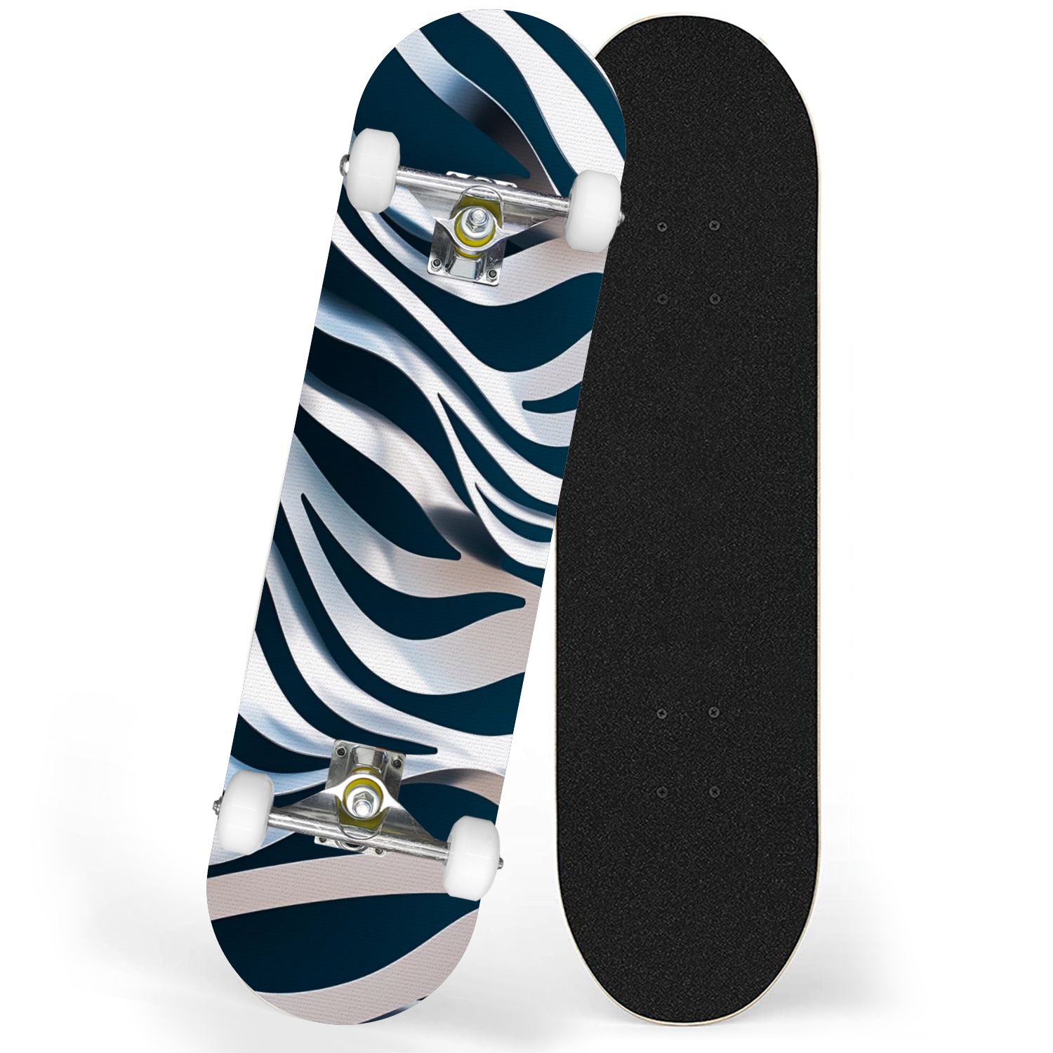 Complete Skateboards for Beginners,7 Layer Canadian Maple Double Kick ...