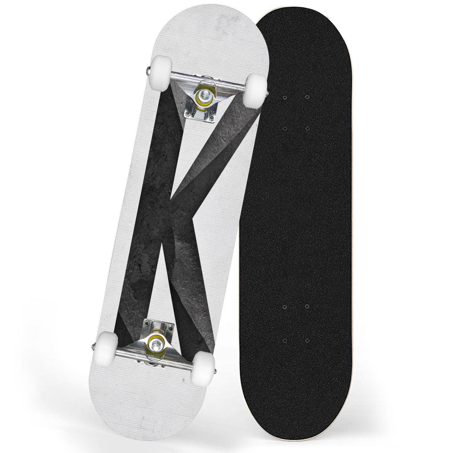 Complete Skateboards for Beginners,7 Layer Canadian Maple Double Kick ...