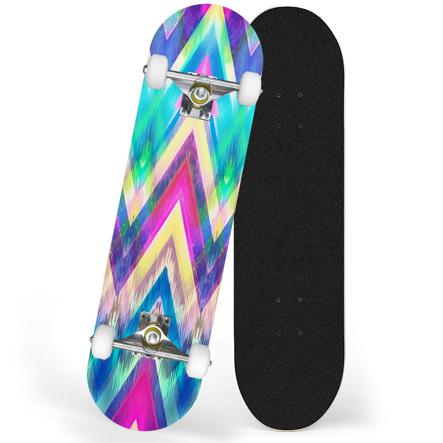 Complete Skateboards for Beginners,7 Layer Canadian Maple Double Kick ...