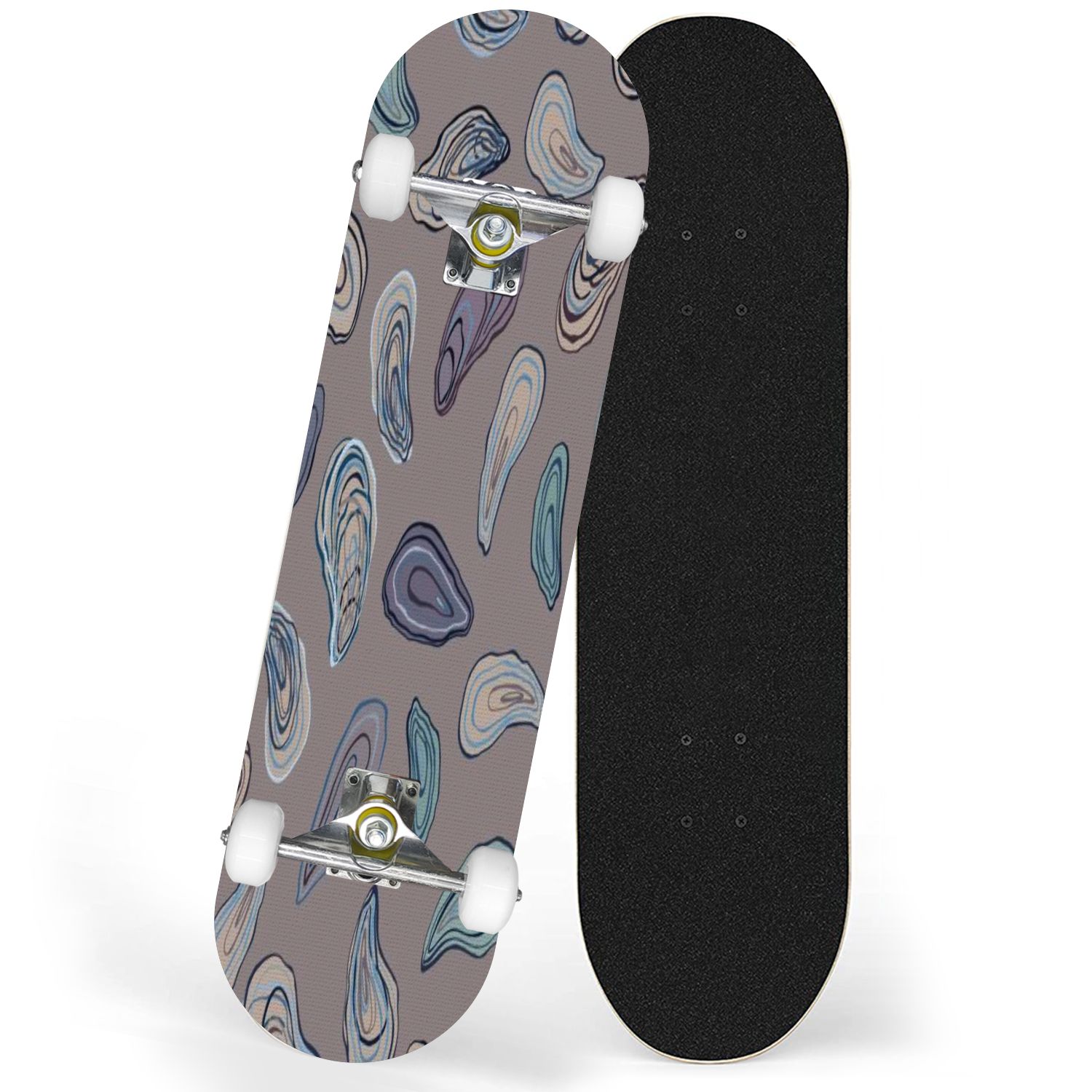 Complete Skateboards for Beginners,7 Layer Canadian Maple Double Kick ...