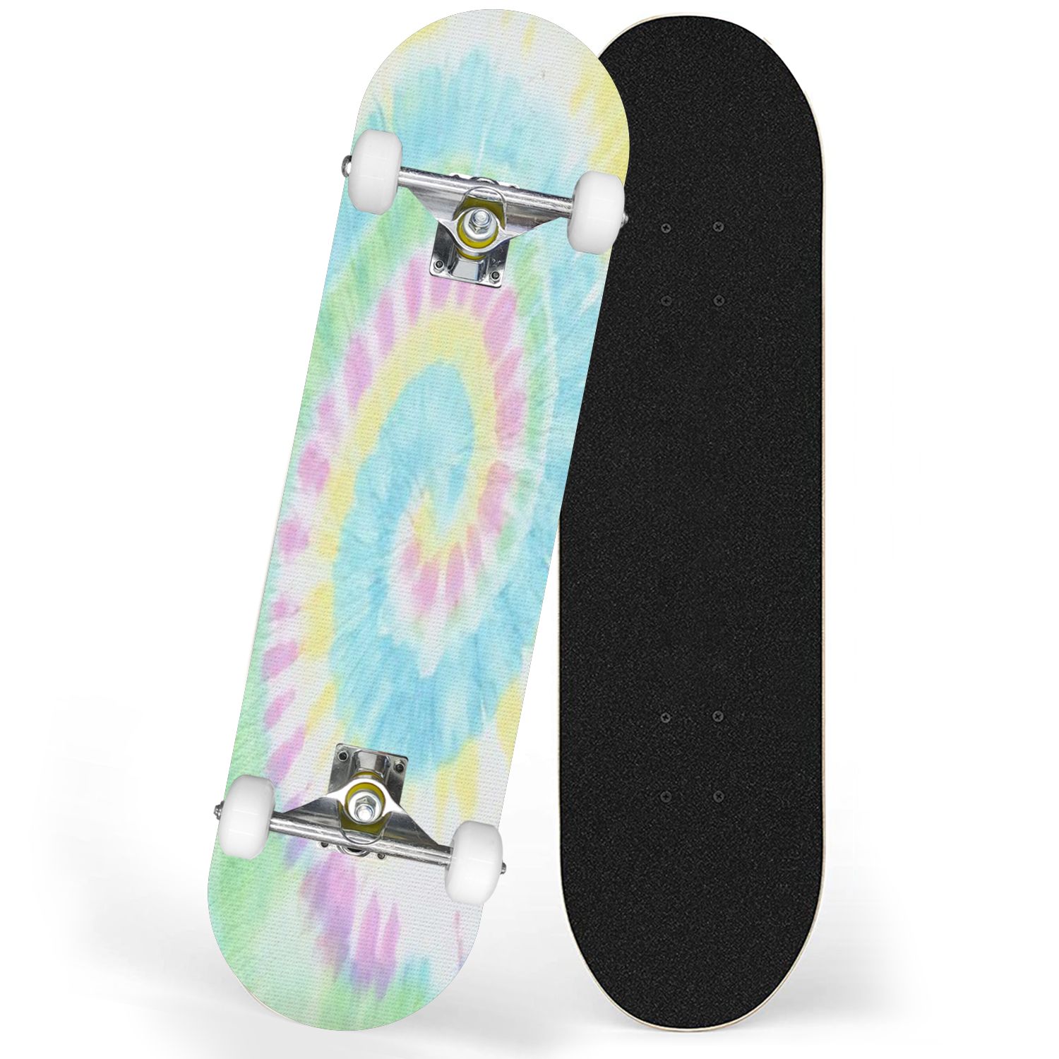 Complete Skateboards for Beginners,7 Layer Canadian Maple Double Kick ...