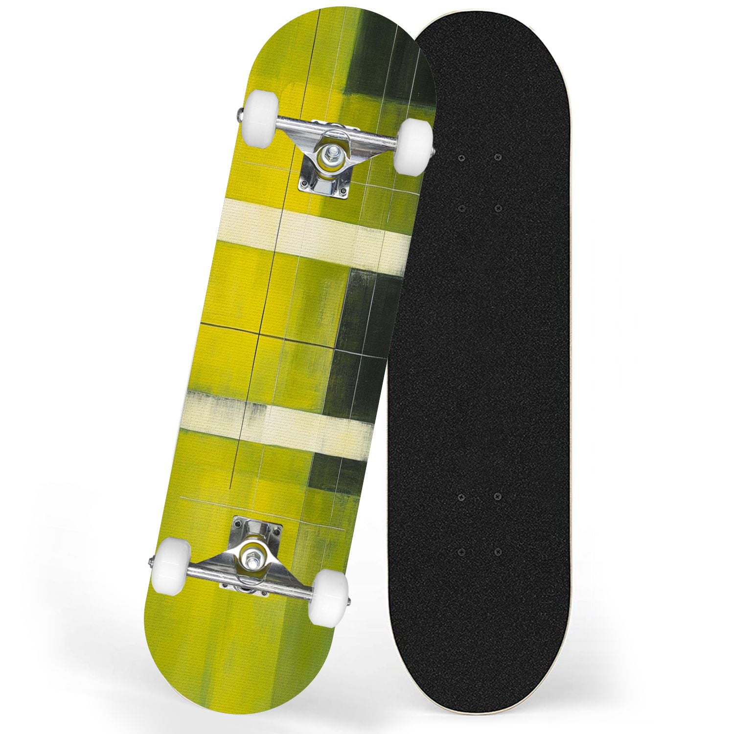 Complete Skateboards for Beginners,7 Layer Canadian Maple Double Kick ...