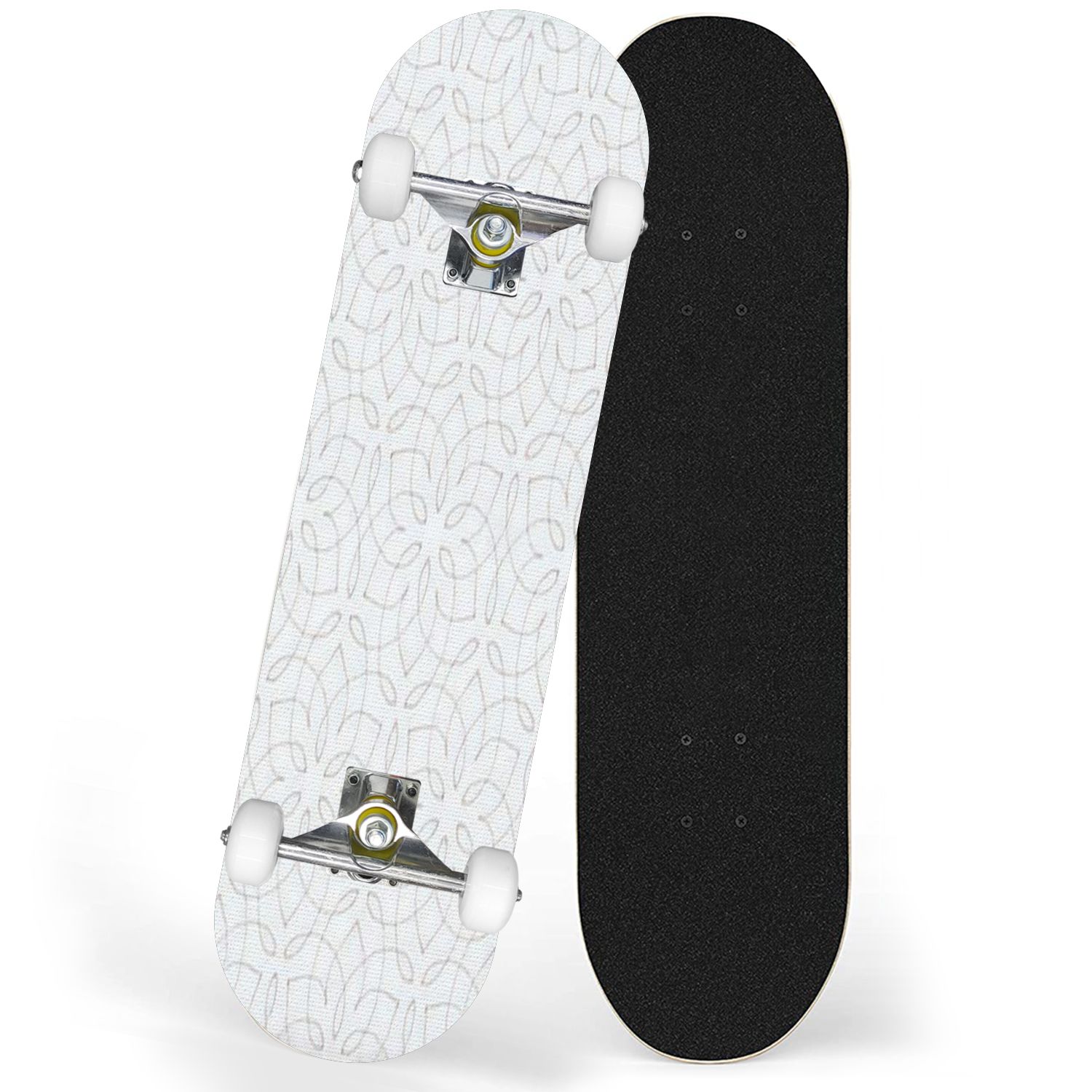 Complete Skateboards for Beginners,7 Layer Canadian Maple Double Kick ...