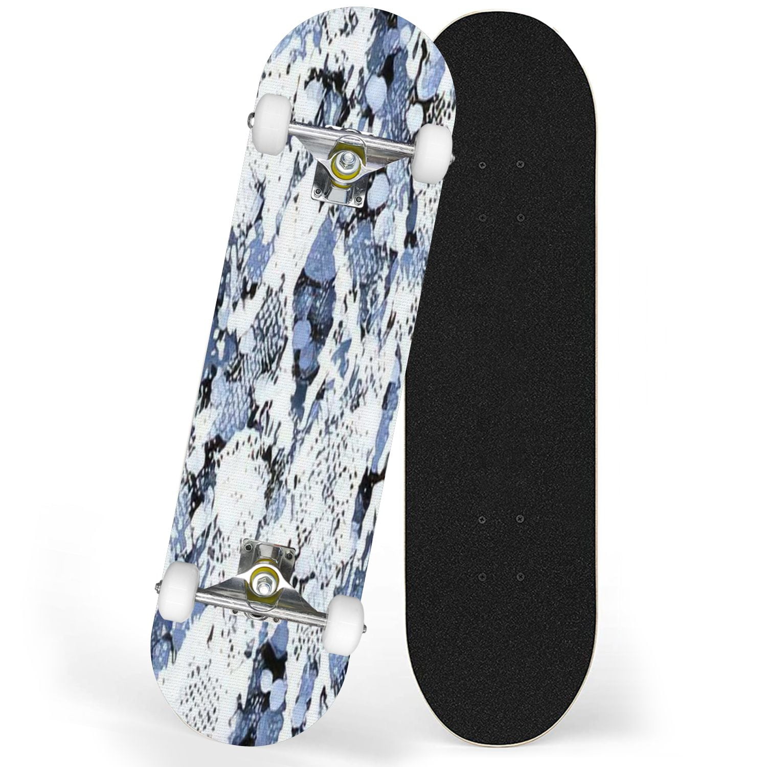 Complete Skateboards for Beginners,7 Layer Canadian Maple Double Kick ...