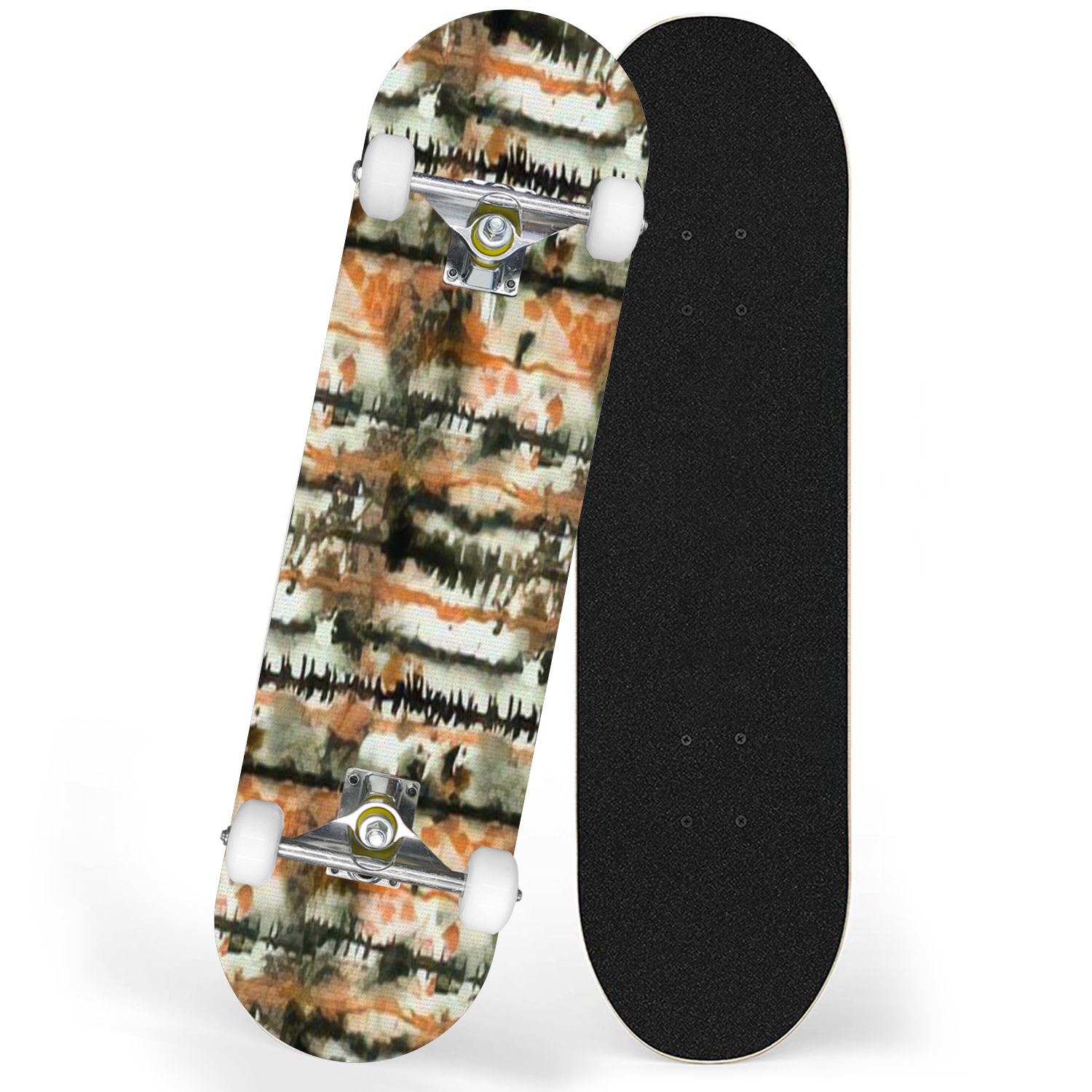 Complete Skateboards for Beginners,7 Layer Canadian Maple Double Kick ...