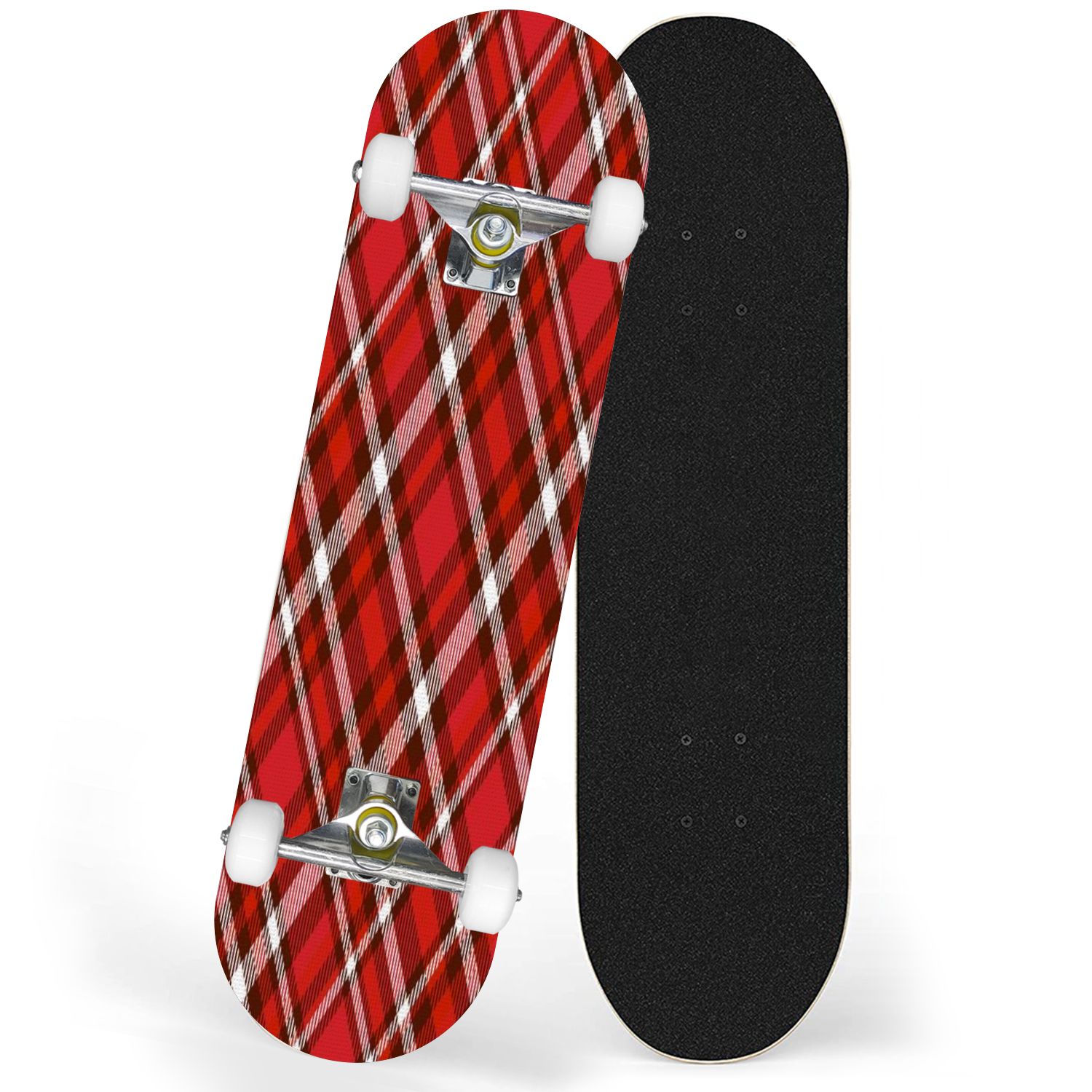 Complete Skateboards For Beginners,7 Layer Canadian Maple Double Kick ...