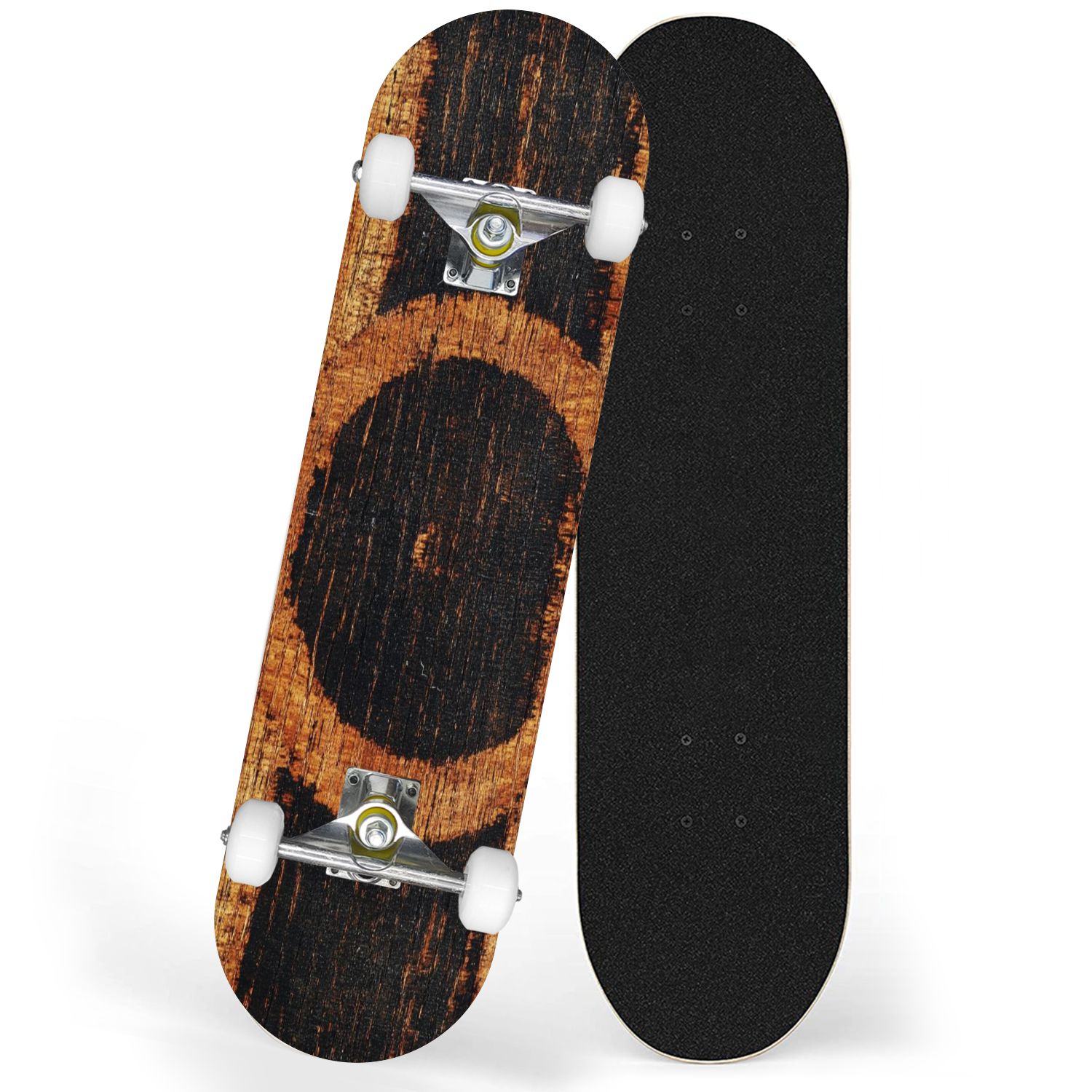 Complete Skateboards for Beginners,7 Layer Canadian Maple Double Kick ...