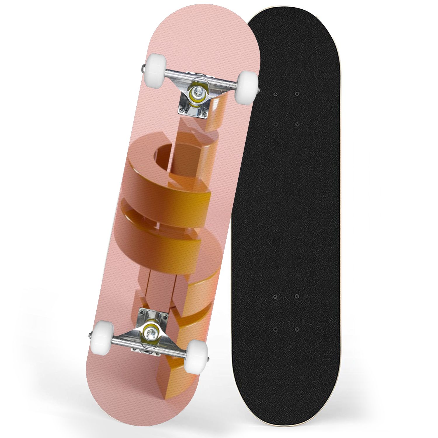 Complete Skateboards for Beginners,7 Layer Canadian Maple Double Kick ...