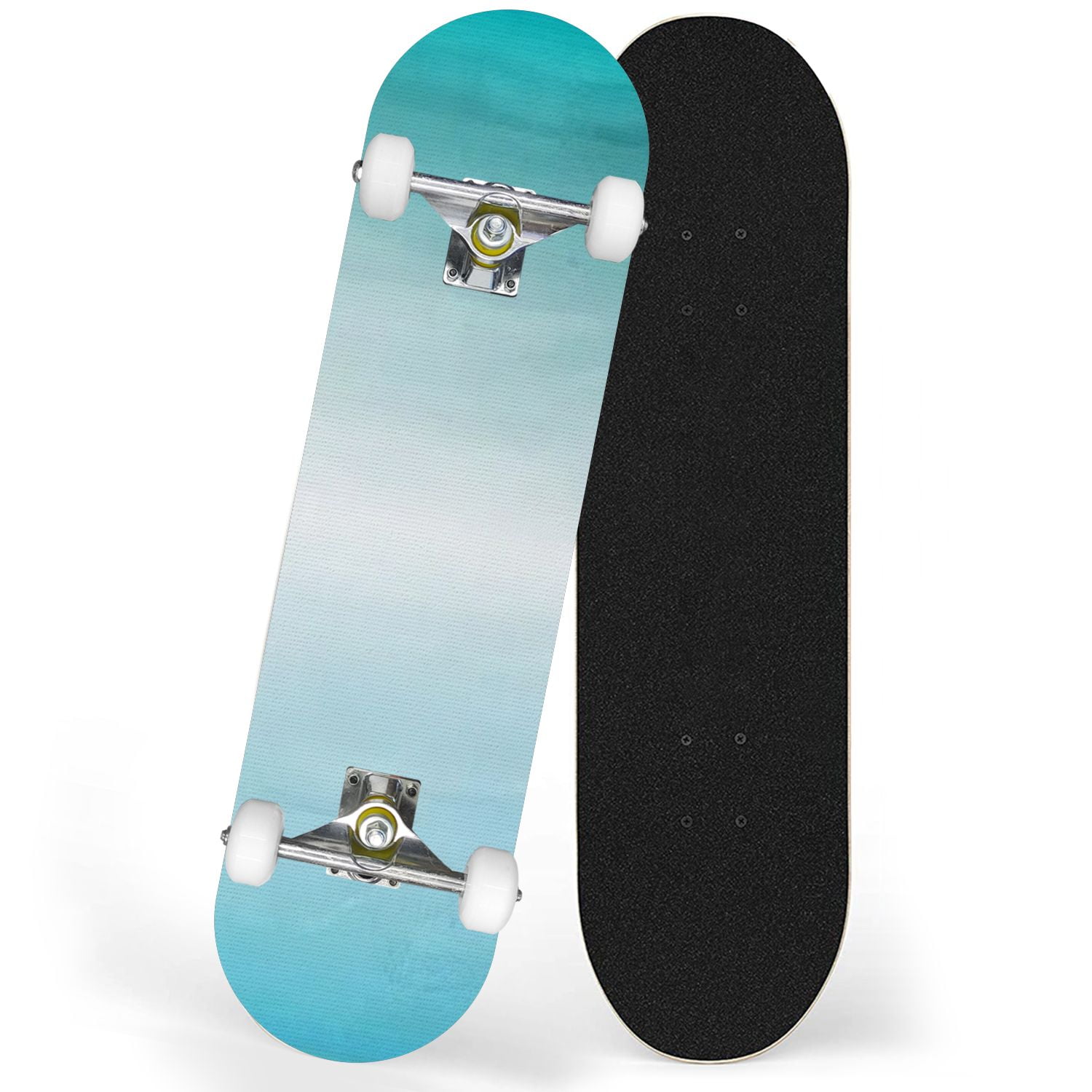 Complete Skateboards for Beginners,7 Layer Canadian Maple Double Kick ...