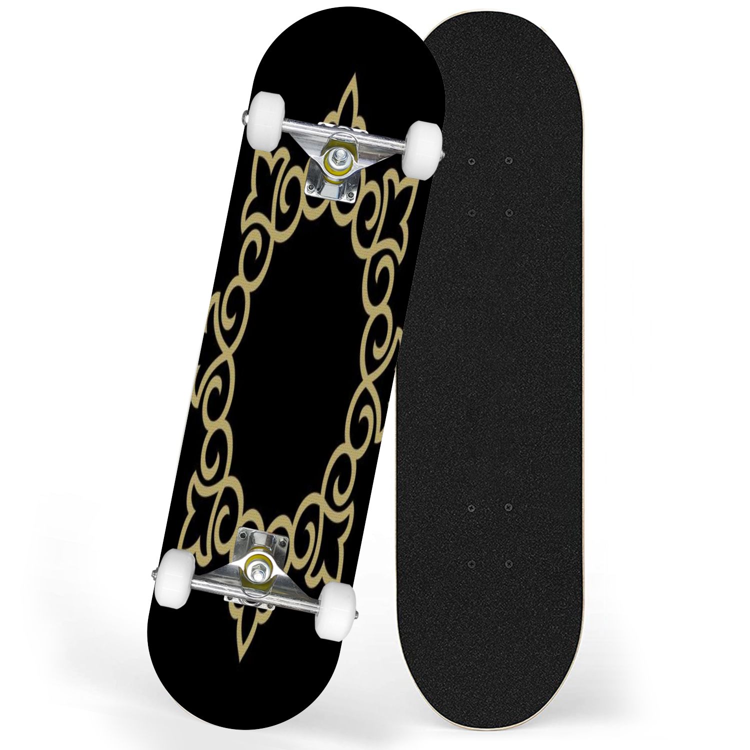 Complete Skateboards for Beginners,7 Layer Canadian Maple Double Kick ...