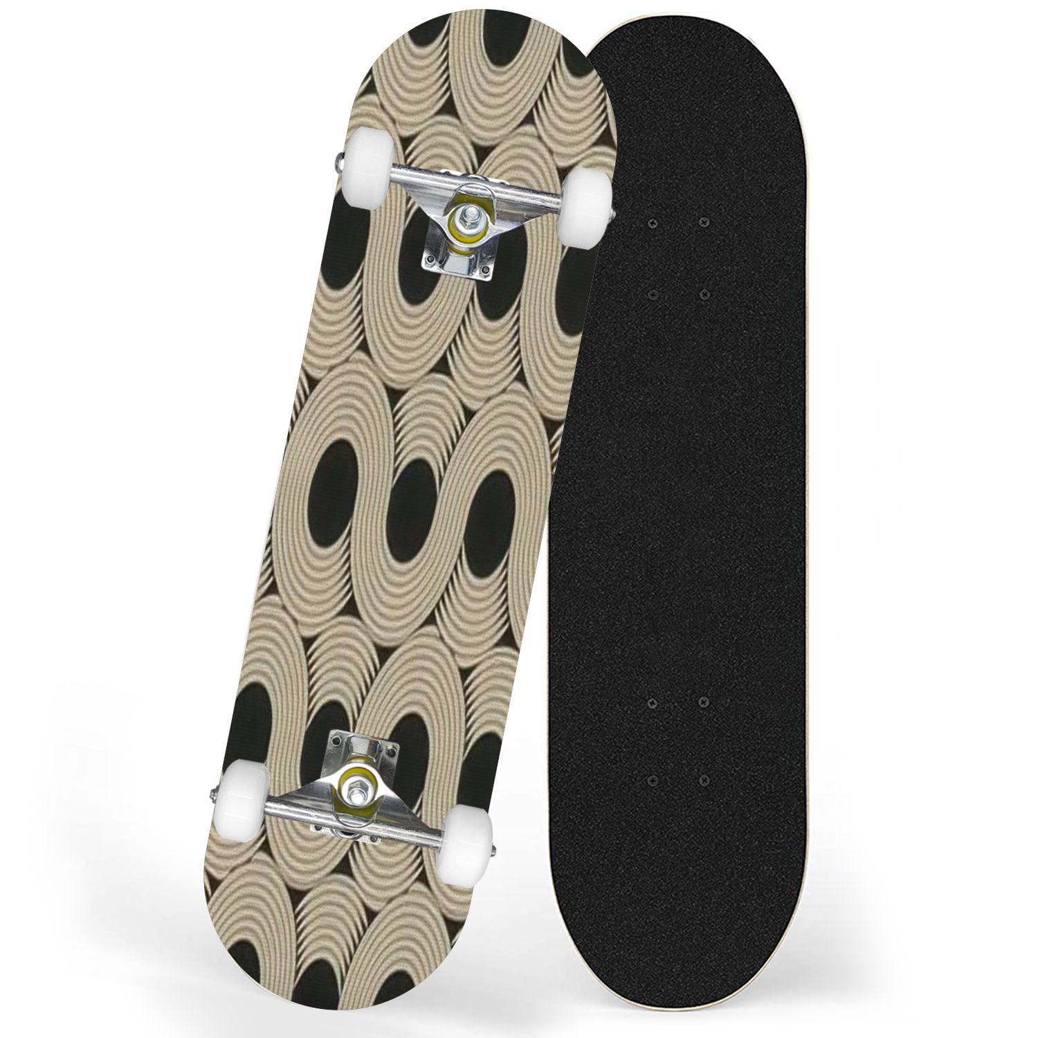 Complete Skateboards for Beginners,7 Layer Canadian Maple Double Kick ...