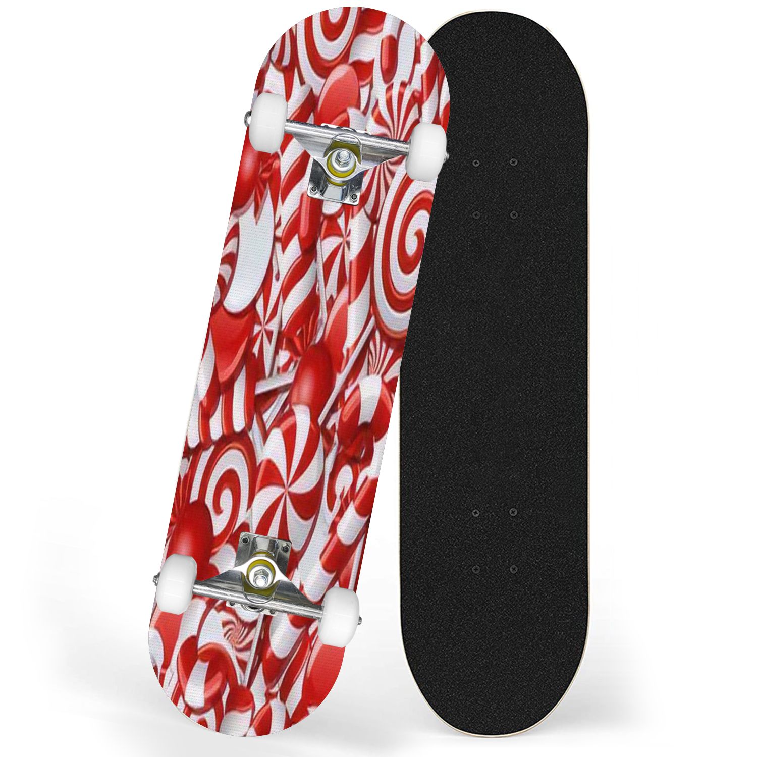 Complete Skateboards For Beginners,7 Layer Canadian Maple Double Kick ...