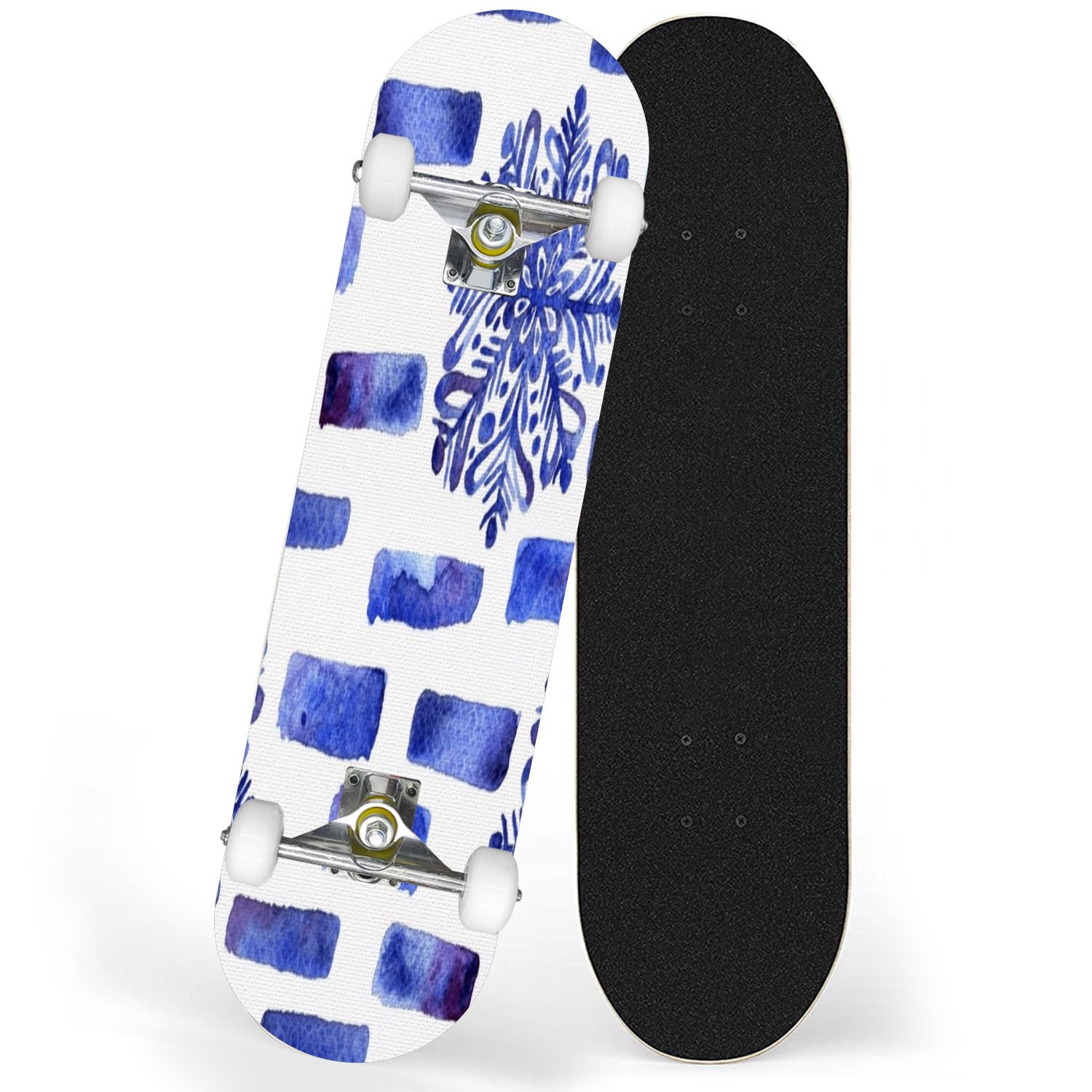 Complete Skateboards For Beginners,7 Layer Canadian Maple Double Kick ...