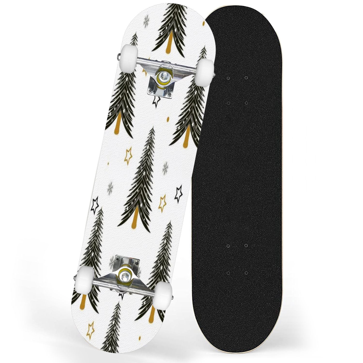 Complete Skateboards For Beginners,7 Layer Canadian Maple Double Kick ...
