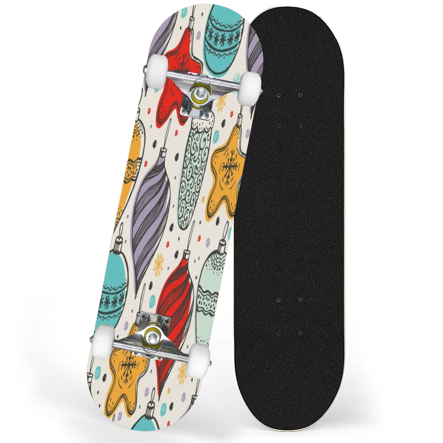 Complete Skateboards For Beginners,7 Layer Canadian Maple Double Kick ...