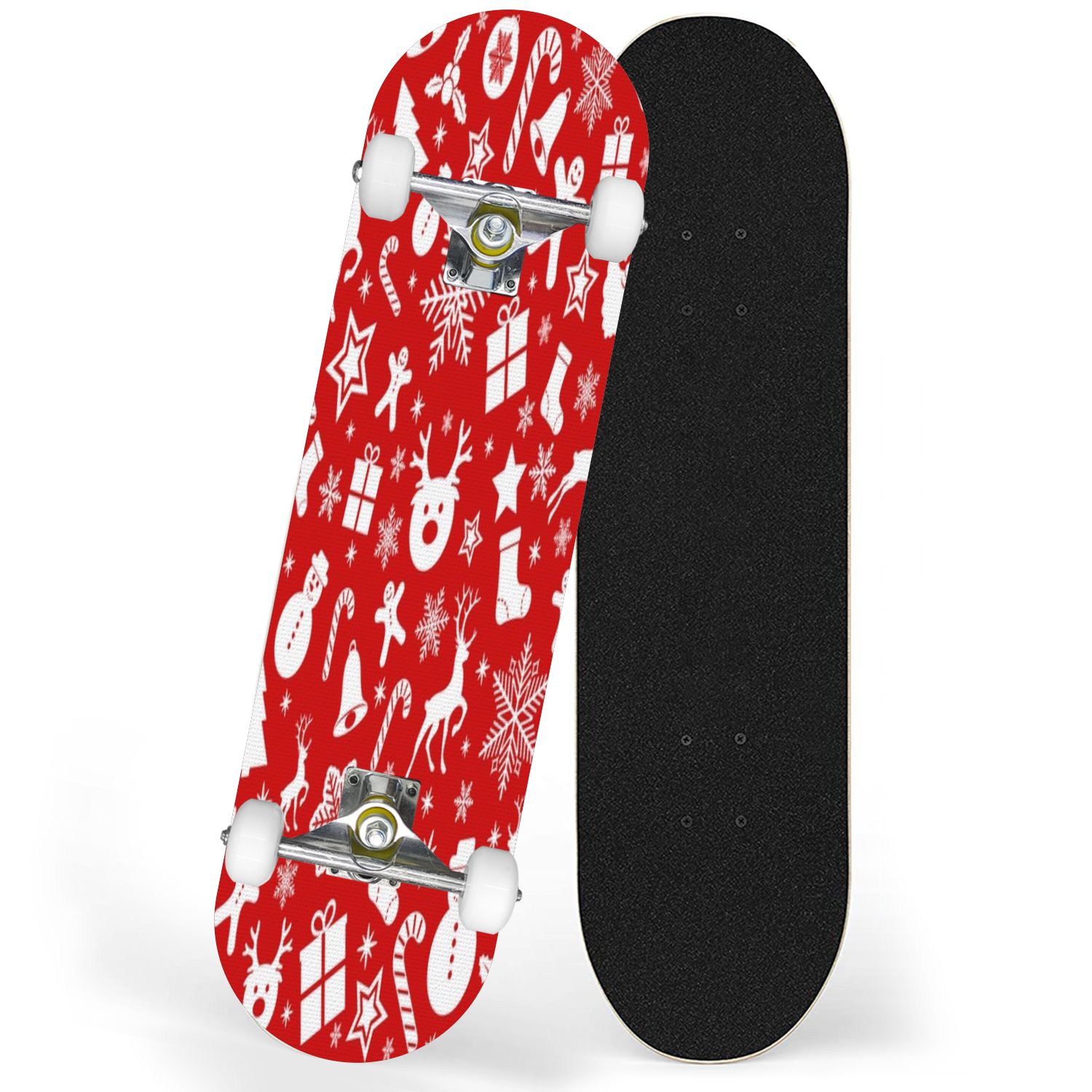 Complete Skateboards For Beginners,7 Layer Canadian Maple Double Kick ...