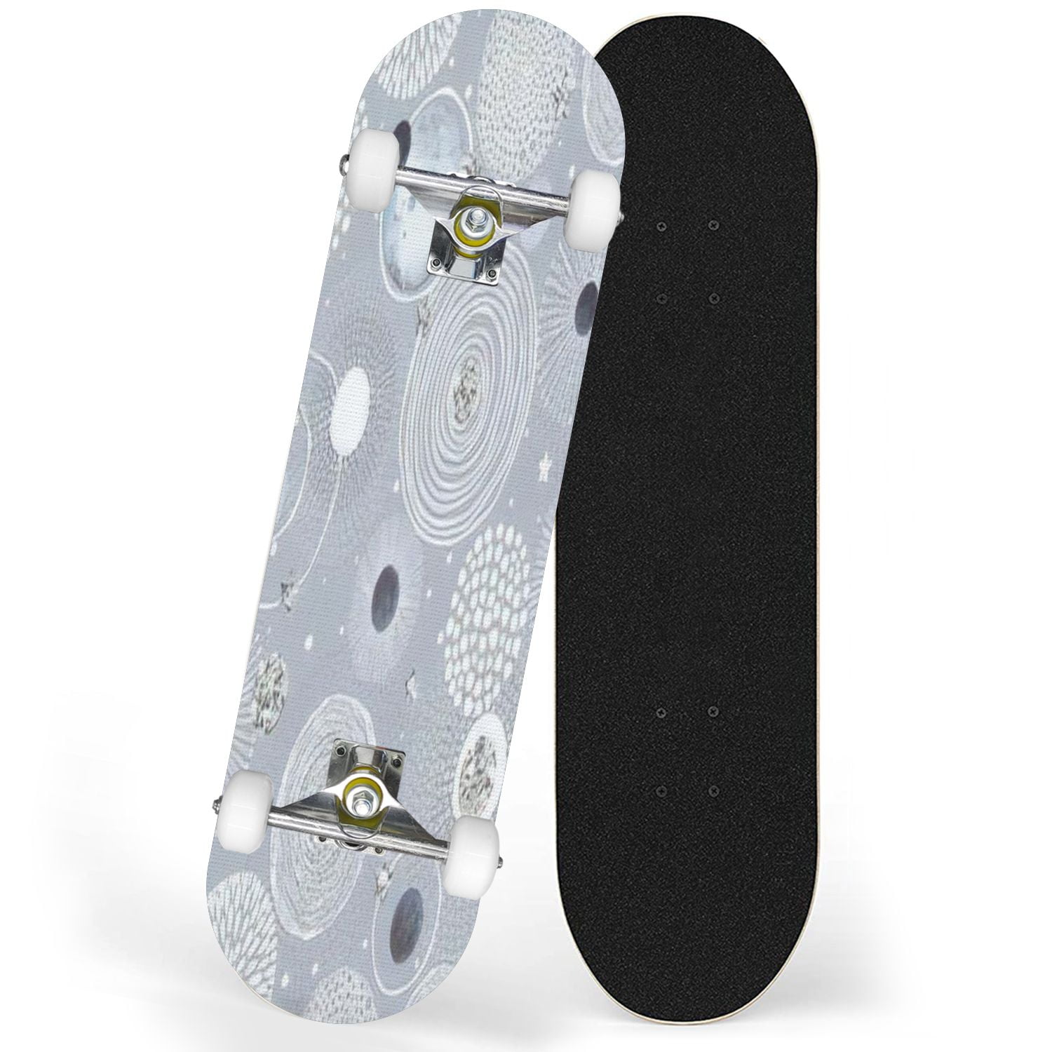 Complete Skateboards For Beginners,7 Layer Canadian Maple Double Kick ...