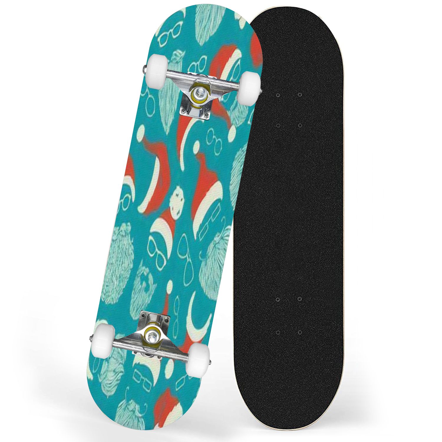 Complete Skateboards For Beginners,7 Layer Canadian Maple Double Kick ...