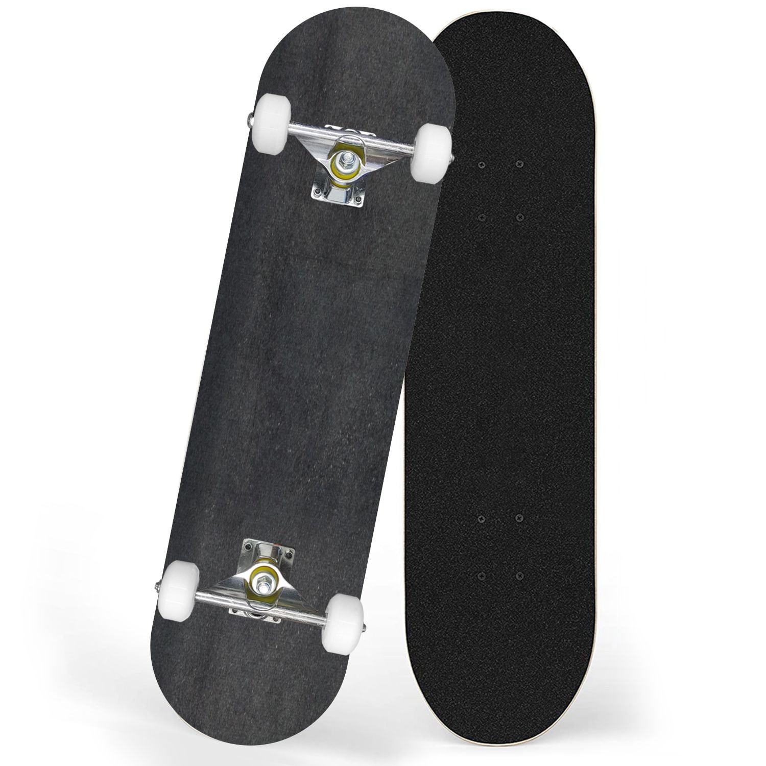 Complete Skateboards for Beginners,7 Layer Canadian Maple Double Kick ...