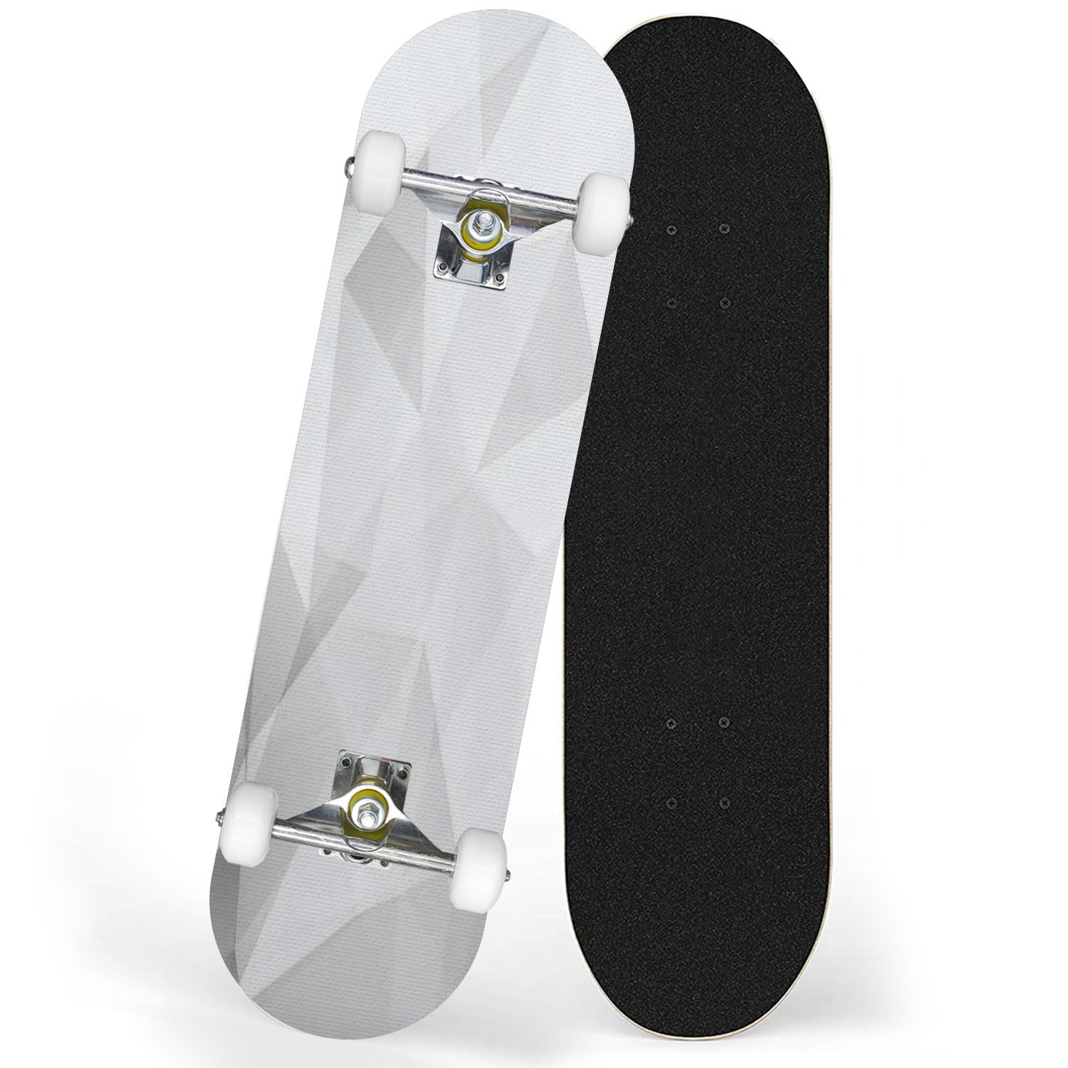 Complete Skateboards for Beginners,7 Layer Canadian Maple Double Kick ...