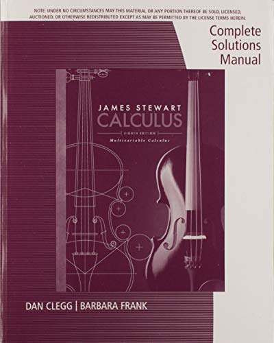 Pre-Owned Complete Solutions Manual for Multivariable Calculus James ...