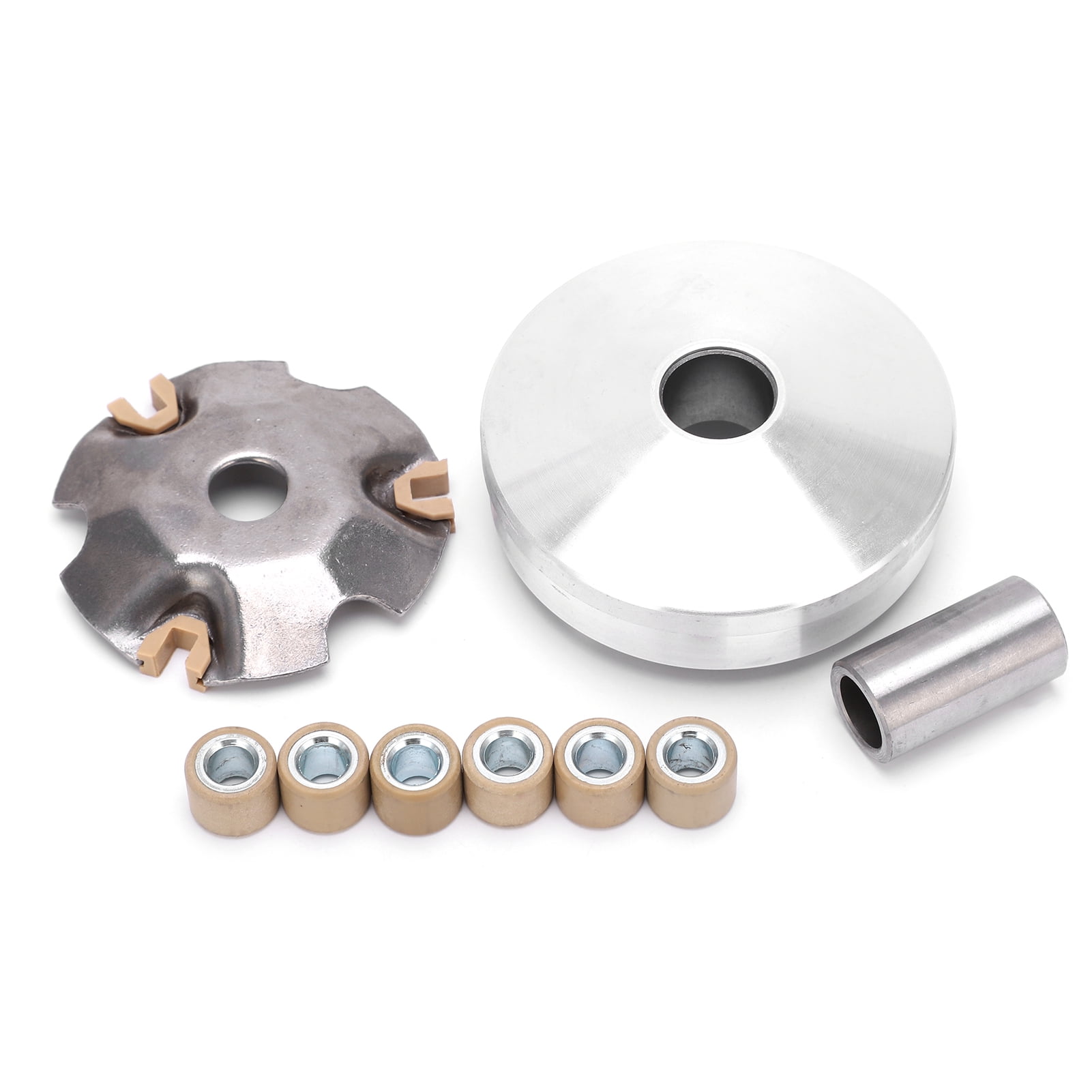 Complete Variator Assembly Roller Drive Wheel Replacement for GY6 50cc ...