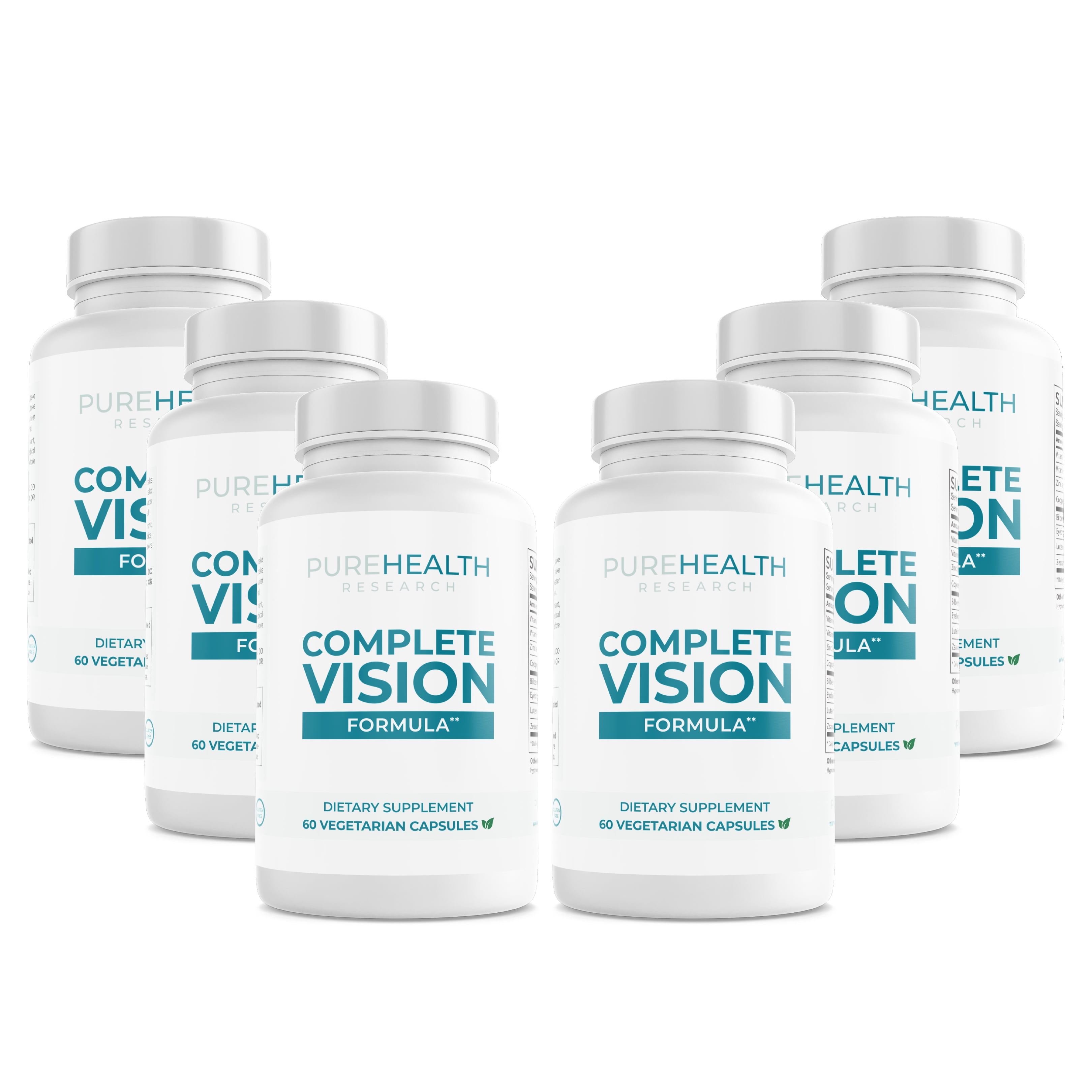 Complete Vision Formula by PureHealth Research - Natural Eye Vitamins ...