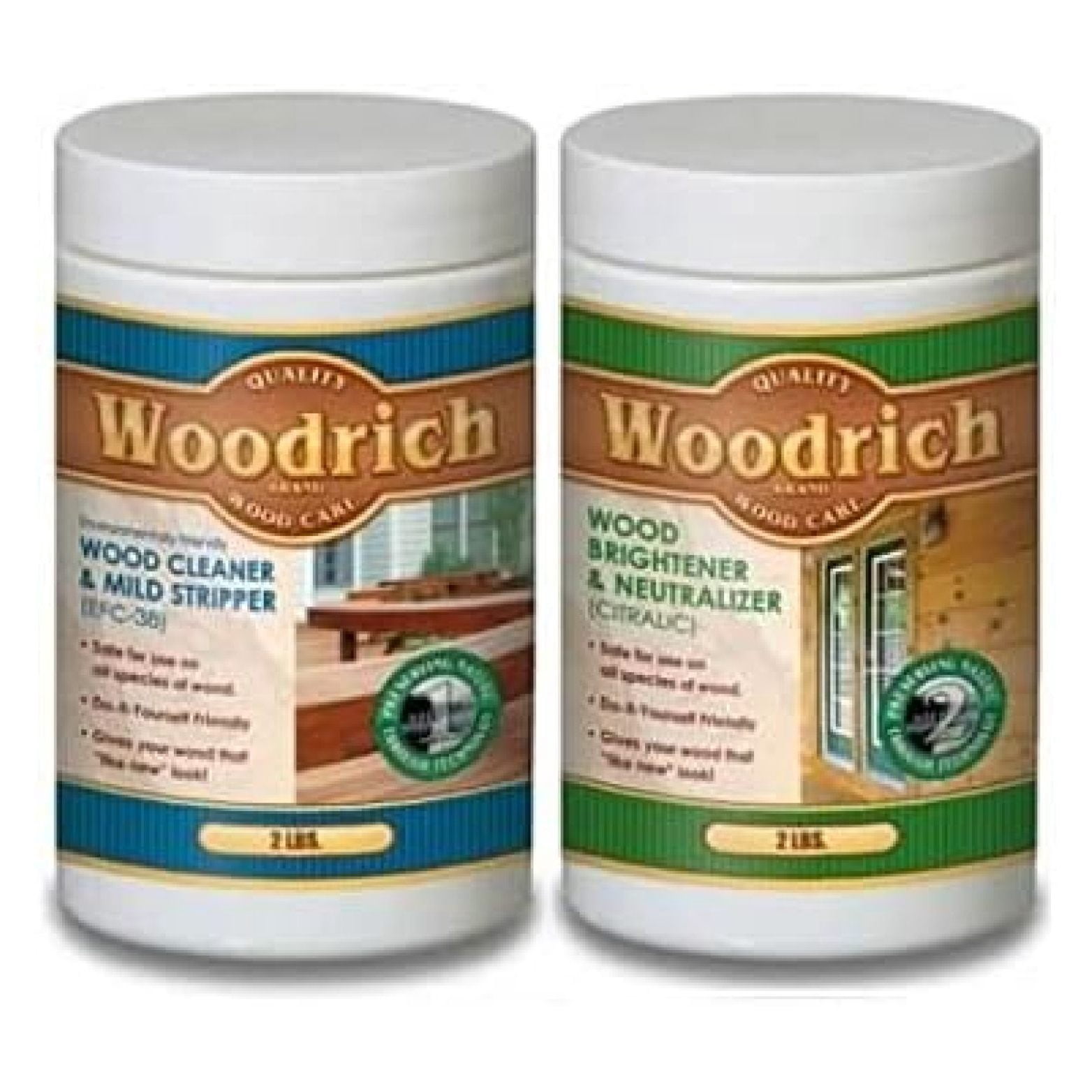 Complete Wood Cleaner & Wood Brightener Kit for Wood Decks, Wood Fences ...