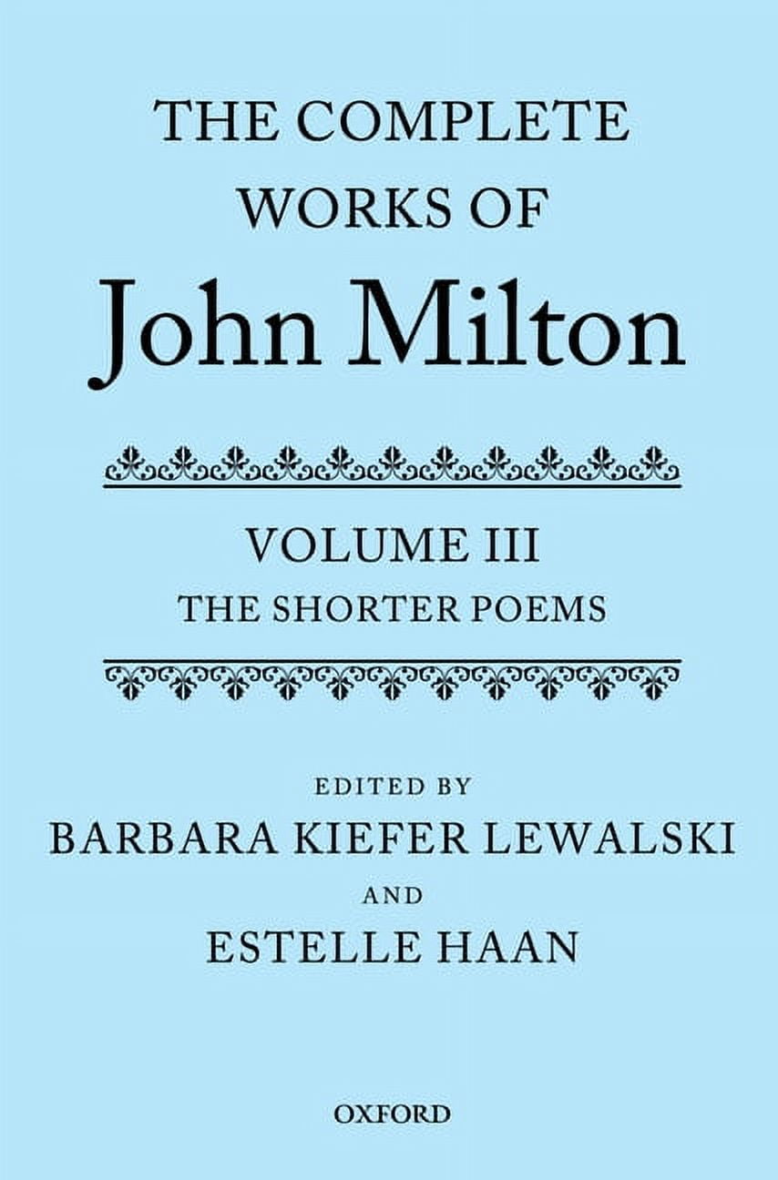 Complete Works of John Milton The Complete Works of John Milton ...
