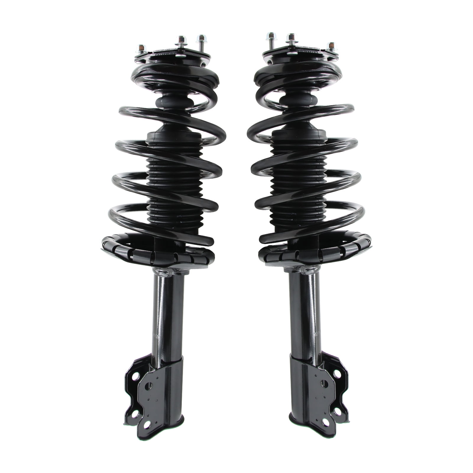 Complete and Spring Assembly Pair - Front Left and Right - Gas Shock ...
