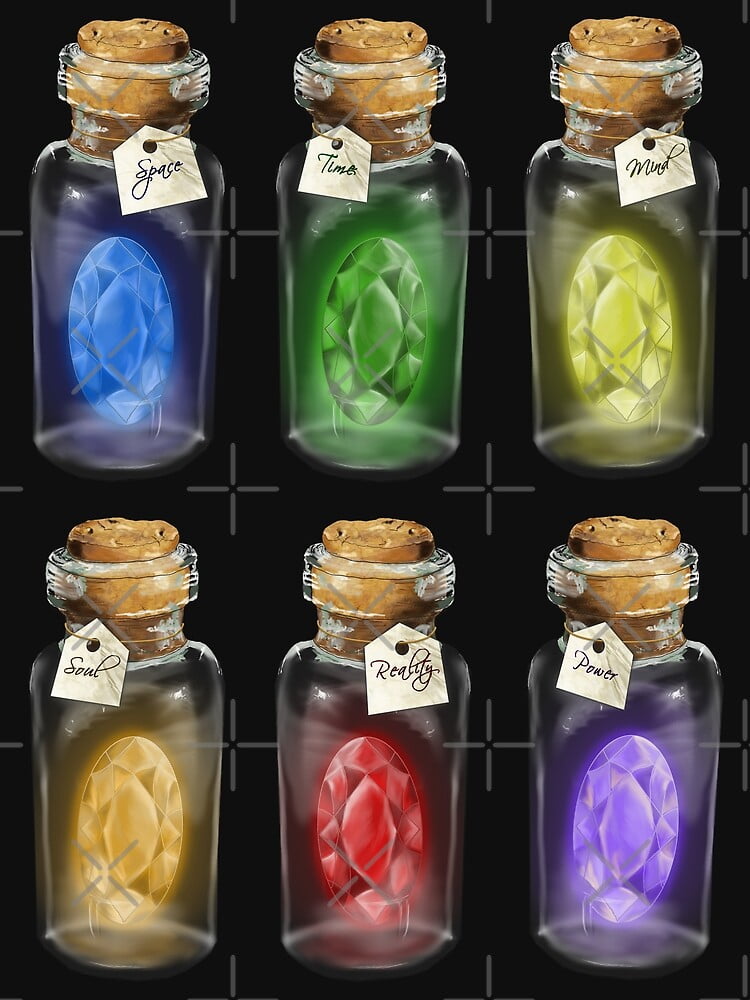 Complete set of *Infinity Stones* Poster Framed-unframed - Walmart.com