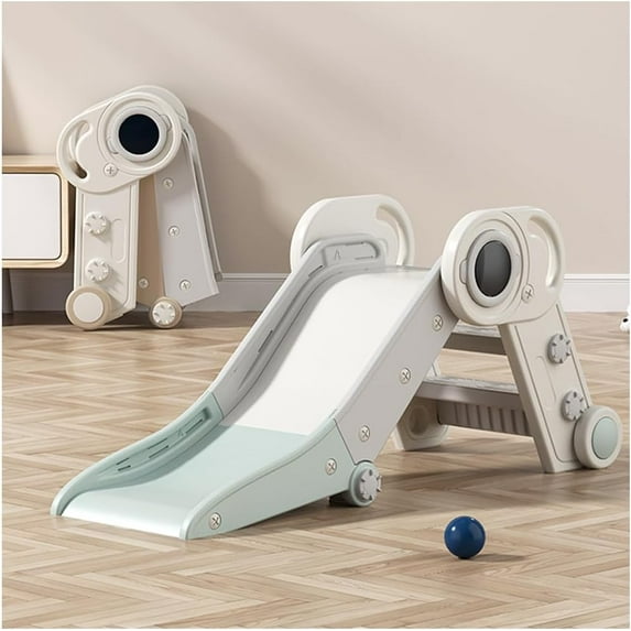 Completely Foldable Freestanding Slide for Toddlers Physical Activities ...