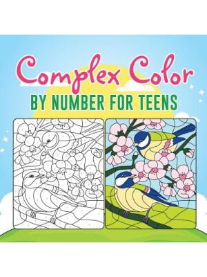 Complex Color by Number for Teens - Walmart.com