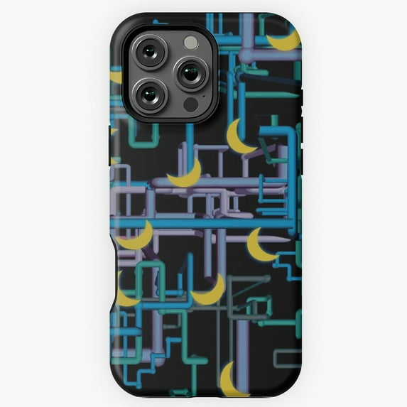 Complex Geometric Abstract Pattern iPhone Case 17 16 15 14 13 12 11 Pro Max - Walmart.com