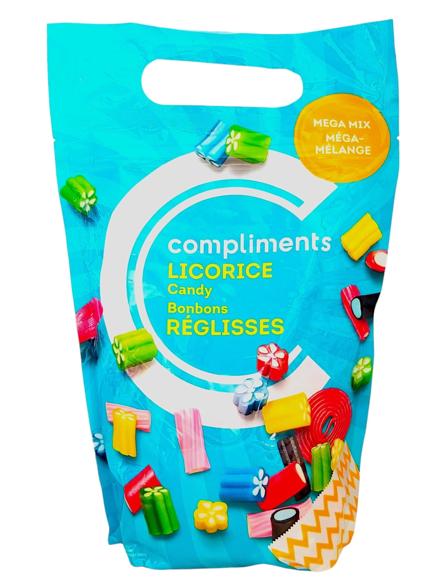 Compliments Mega Mix Licorice Candy, 800g/28.2 oz. Bag - Walmart.com