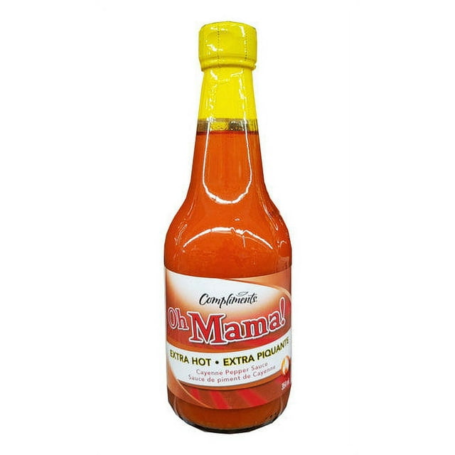 Compliments Oh Mama! Extra Hot Cayenne Pepper Sauce, 354mL/12.4 fl. oz ...