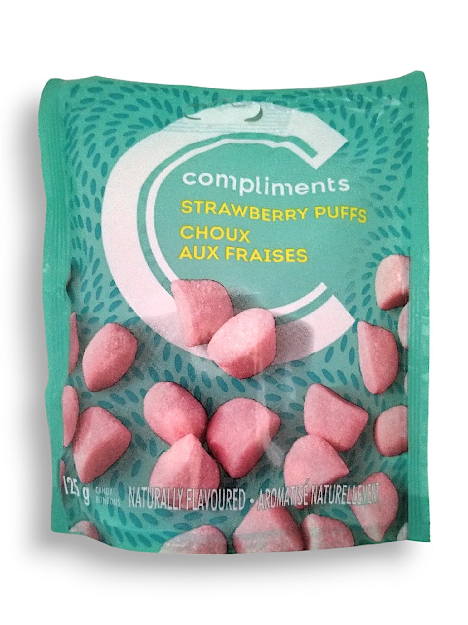 Compliments Strawberry Puffs Candy, 125g/4.4 oz. Bag - Walmart.com