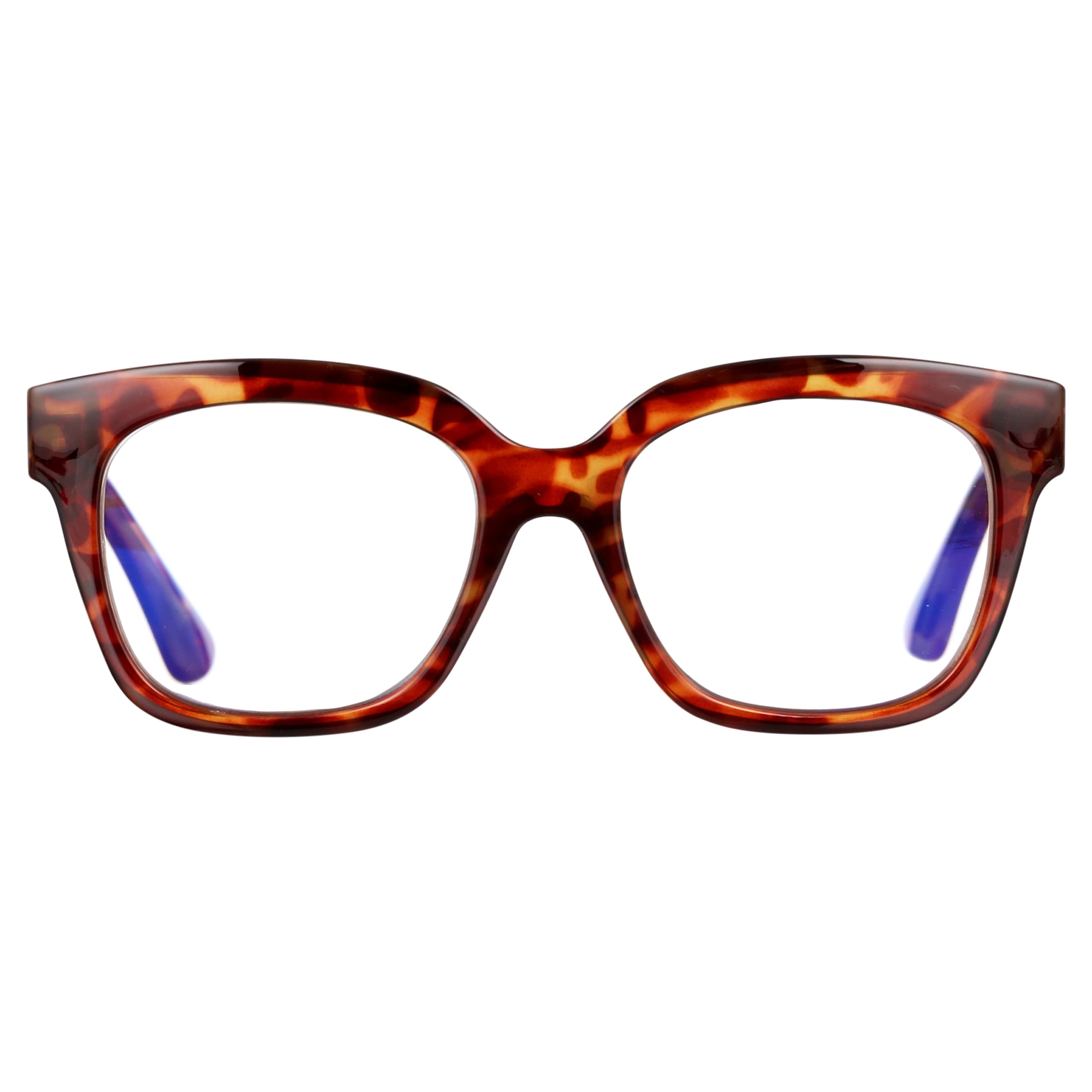 Compliments by DIFF Eyewear Ava Blue Light Reading Glasses Amber ...