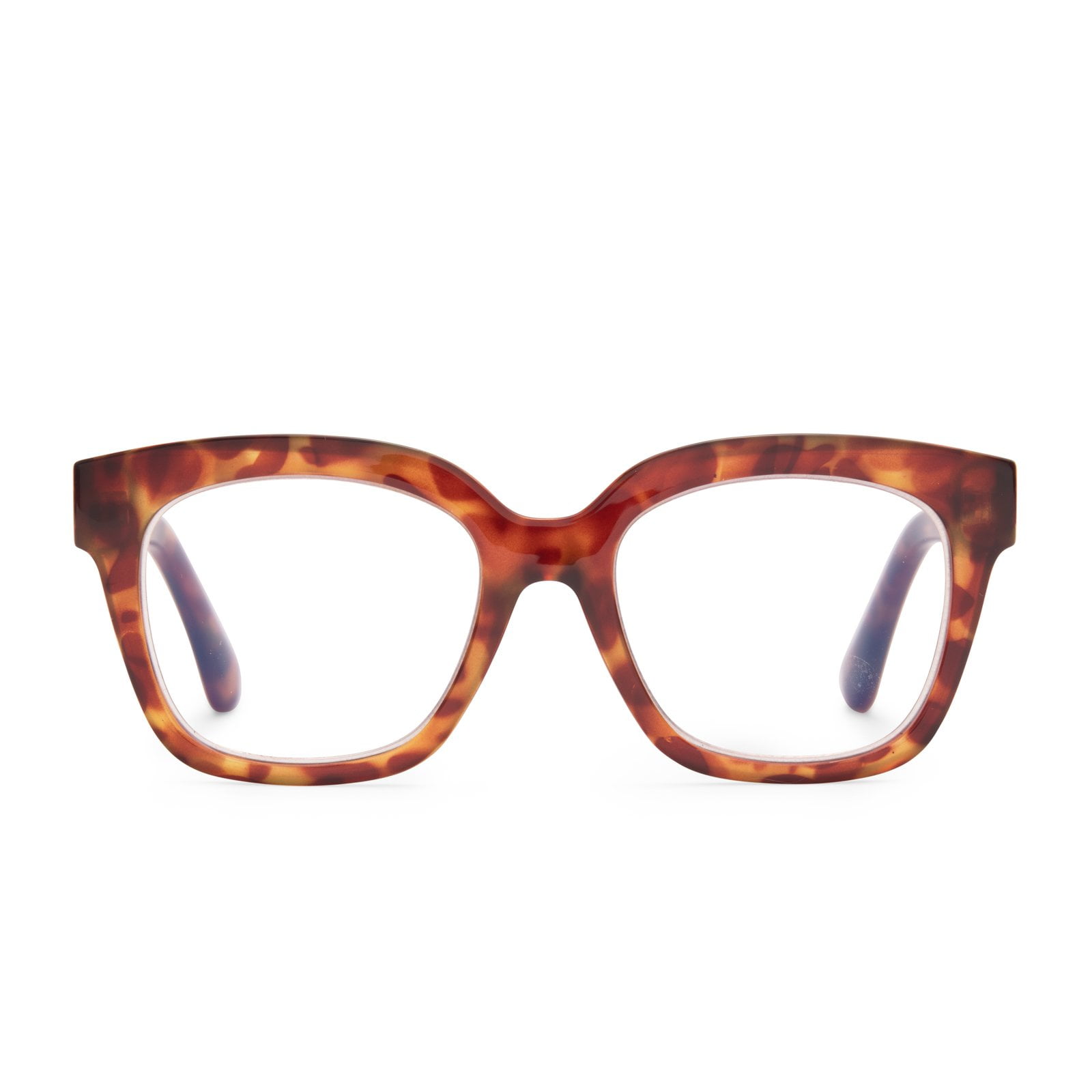 Compliments by DIFF Eyewear Ava Blue Light Reading Glasses Amber ...