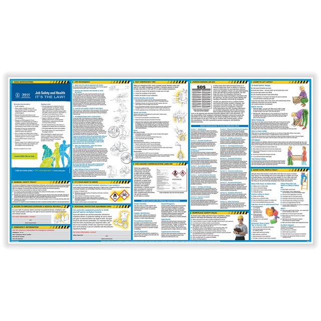 ComplyRight All-In-One Safety Poster (W0430) - Walmart Business Supplies