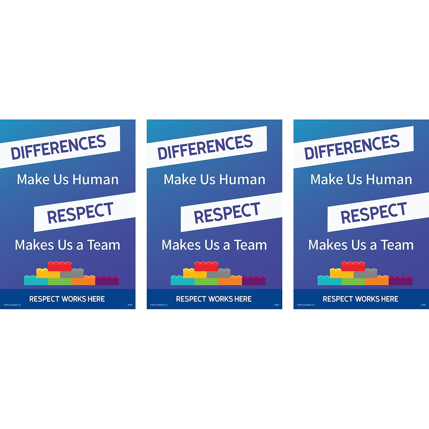 ComplyRight Respect Works Here Workplace Policies Poster 3/Pack ...