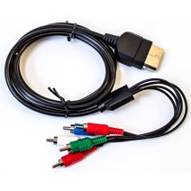 6ft Gray AV Composite and S-Video Cable Compatible with Microsoft Xbox ...