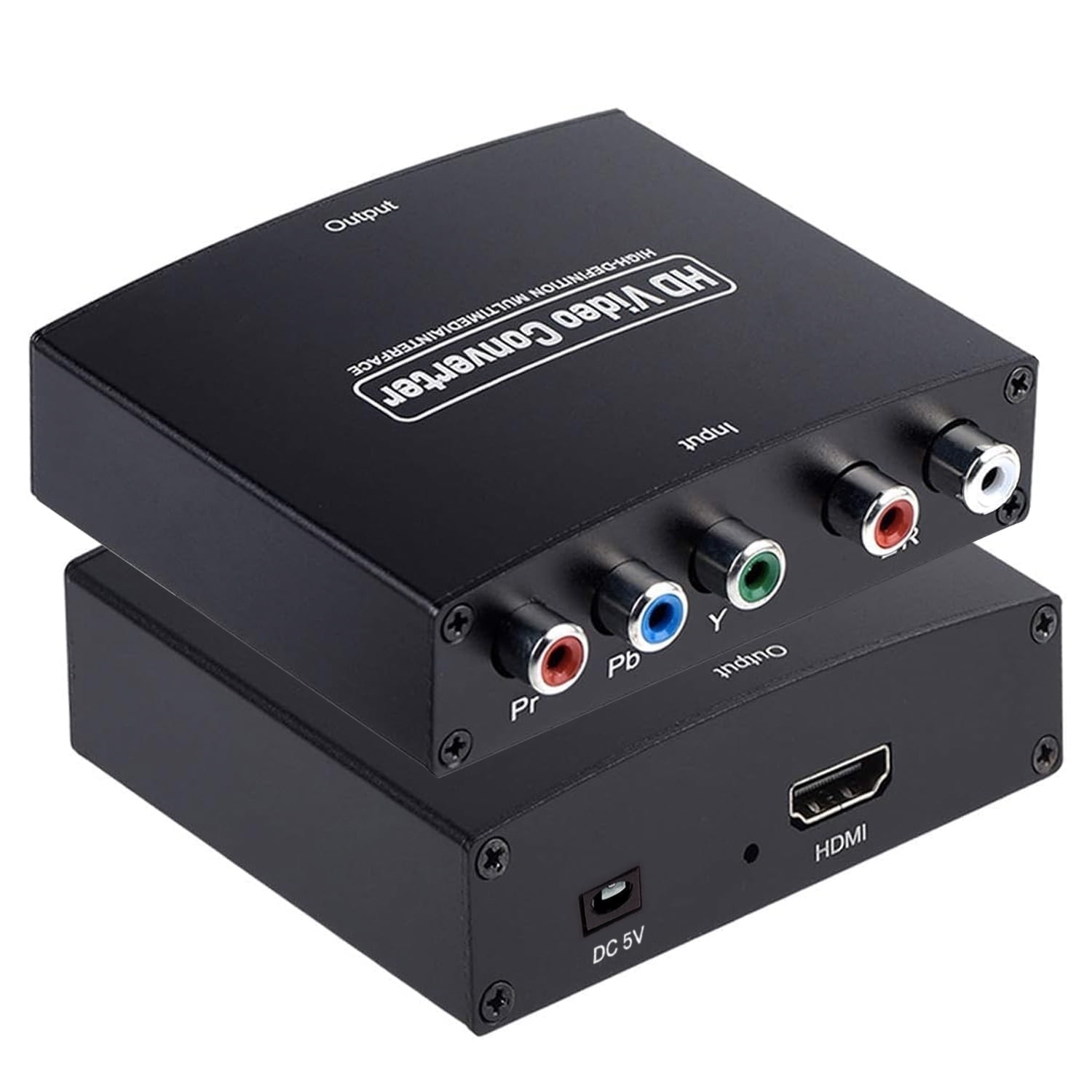 FEIEPUHUO Component to HDMI Converter, YPbPr to HDMI Adapter, Supports ...