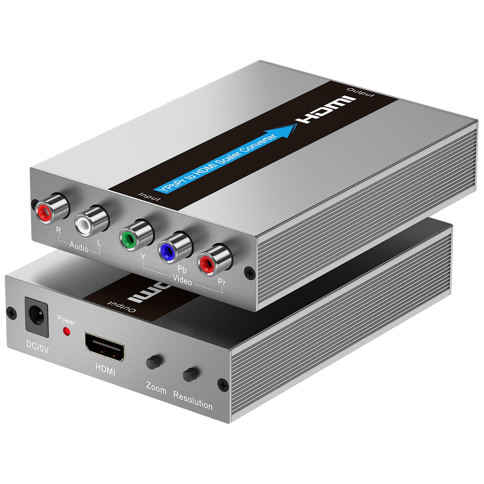 Component to HDMI Converter with Scaling Function and Zoom Function ...