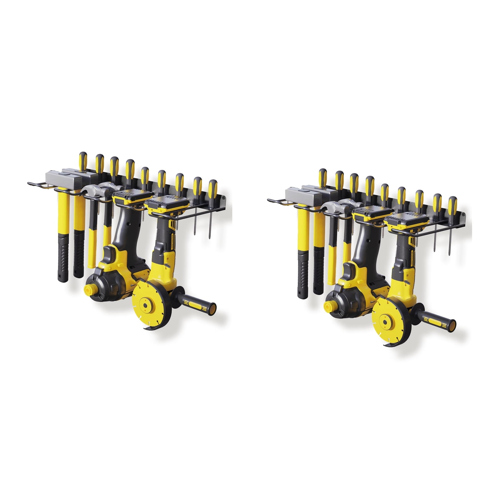 Componentized Tool Storage Rack Reinforced Frame Vertical Installation ...