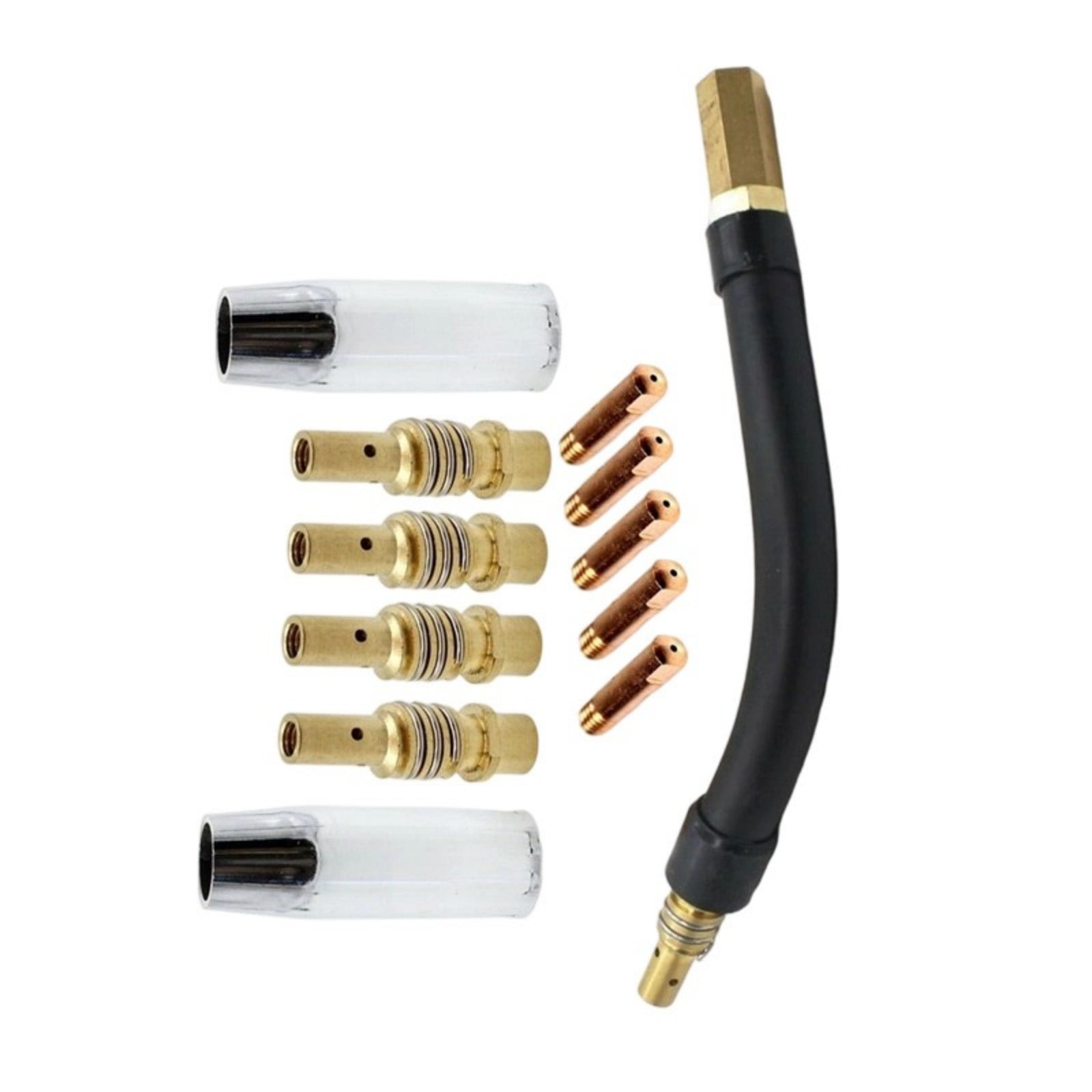 Componentized Welding Tip Outlet Set with Ergonomic Plan Strengthened ...