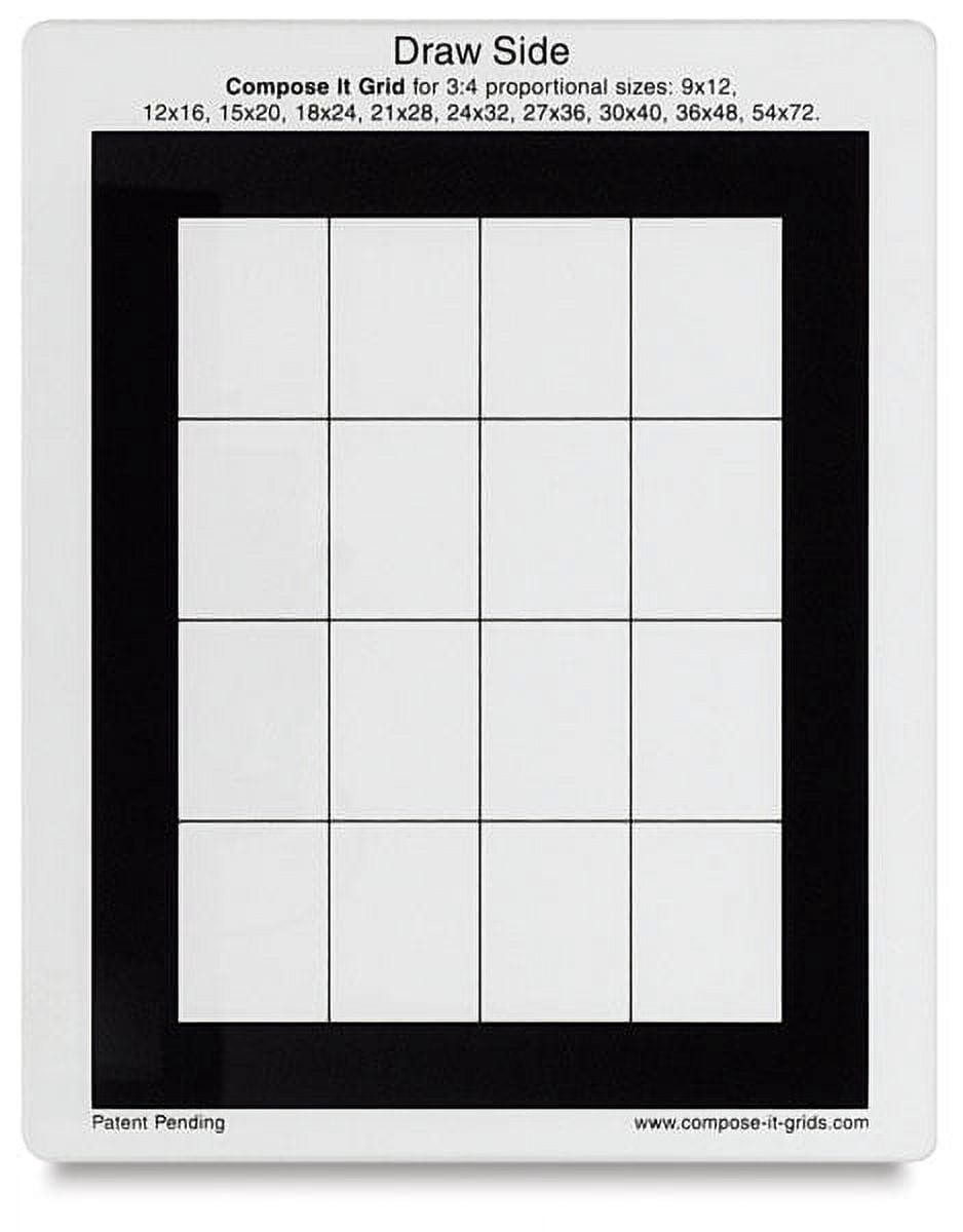 Compose It Grid - 8" x 10", Single Grid, 3:4 - Walmart Business Supplies